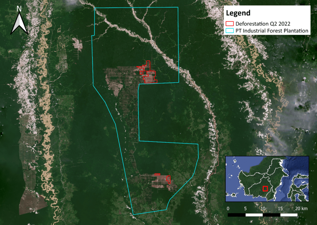 Ten largest deforesters for industrial timbers in Indonesia clear 7,000 ...