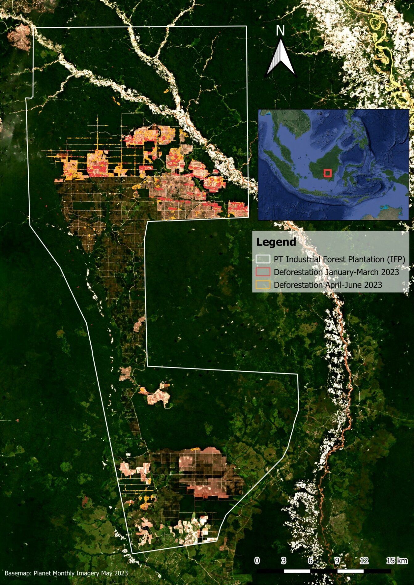 3 industrial forest plantation concessions make up 81% of the sector’s ...